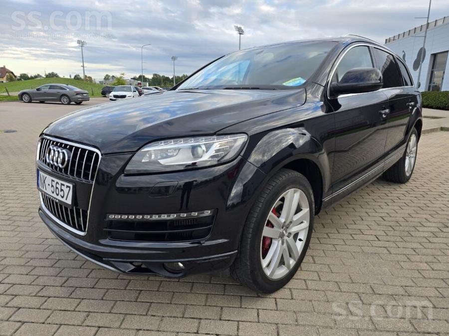 Melns Audi Q7 2012 Rīga, ar dzinēja tilpumu 3.00 L un nobraukumu 235 tūkst. km par 11590 €, foto 12 vietnē AUTOMOTO.COM.LV