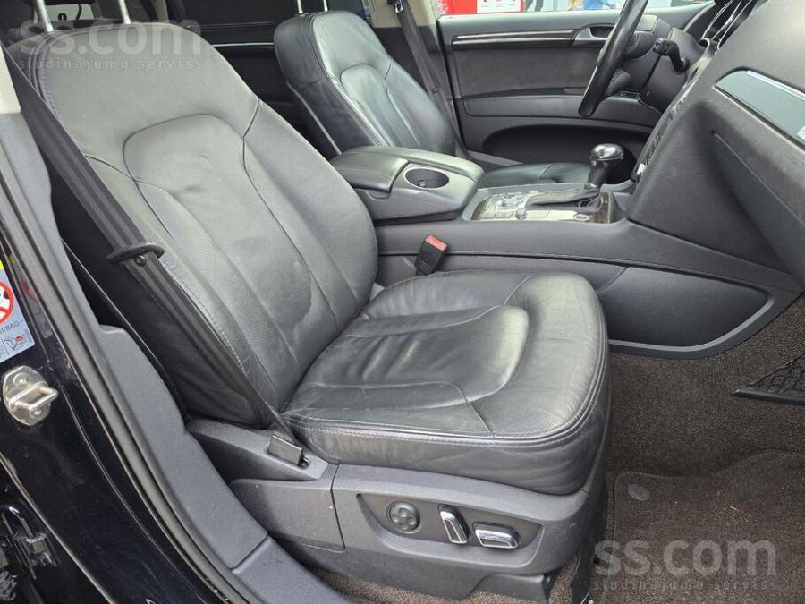 Melns Audi Q7 2012 Rīga, ar dzinēja tilpumu 3.00 L un nobraukumu 235 tūkst. km par 11590 €, foto 16 vietnē AUTOMOTO.COM.LV
