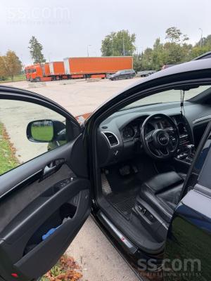 Black Audi Q7 2012 in Rezekne, with an engine capacity of 3.00 L and mileage of 238 thousand km for 11800 €, photo 5 on AUTOMOTO.COM.LV