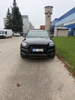 Black Audi Q7 2012 in Rezekne, with an engine capacity of 3.00 L and mileage of 238 thousand km for 11800 €, photo 7 on AUTOMOTO.COM.LV