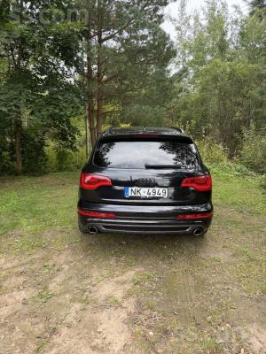 Black Audi Q7 2012 in Rezekne, with an engine capacity of 3.00 L and mileage of 238 thousand km for 11800 €, photo 12 on AUTOMOTO.COM.LV