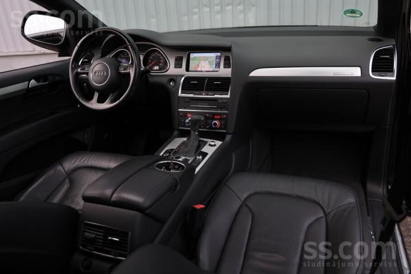 Melns Audi Q7 2013 Tukums, ar dzinēja tilpumu 3.00 L un nobraukumu 248 tūkst. km par 13900 €, foto 8 vietnē AUTOMOTO.COM.LV