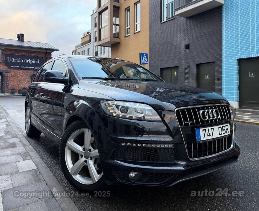 Melns Audi Q7 2013 Tallina, ar dzinēja tilpumu 3.00 L un nobraukumu 254 tūkst. km par 14990 €, foto 6 vietnē AUTOMOTO.COM.LV