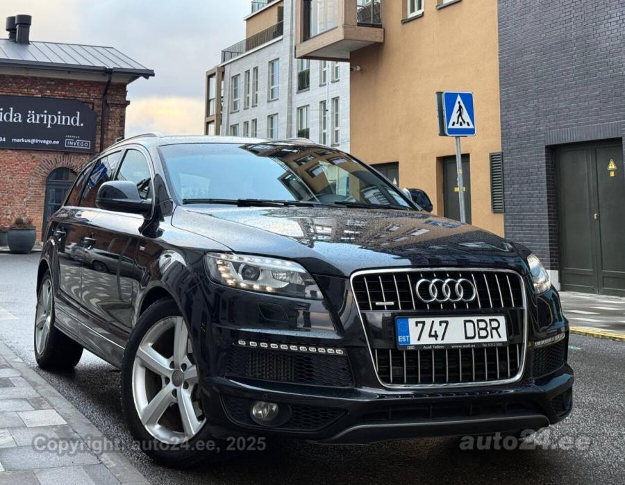 Melns Audi Q7 2013 Tallina, ar dzinēja tilpumu 3.00 L un nobraukumu 254 tūkst. km par 14990 €, foto 7 vietnē AUTOMOTO.COM.LV