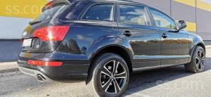 Black Audi Q7 2013 in Riga, with an engine capacity of 3.00 L and mileage of 0 thousand km for 11490 €, photo 7 on AUTOMOTO.COM.LV