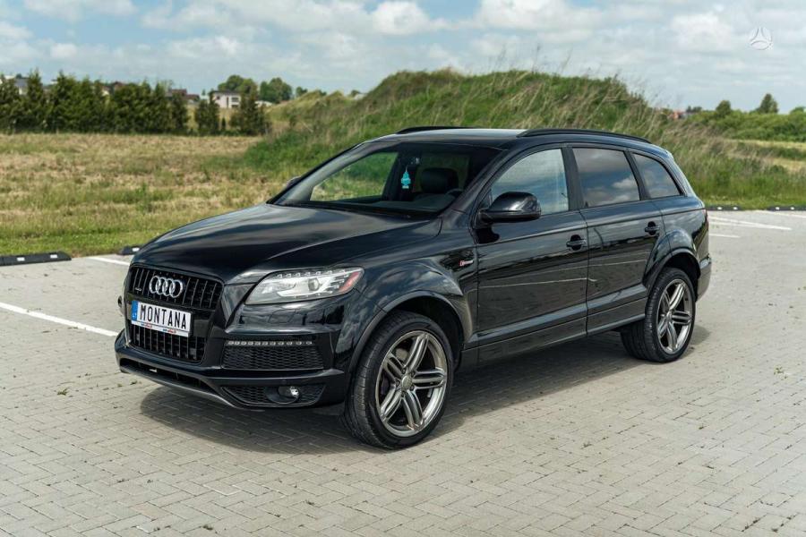 Melns Audi Q7 2013 Klaipėda, ar dzinēja tilpumu 3.00 L un nobraukumu 218 tūkst. km par 10999 €, foto 12 vietnē AUTOMOTO.COM.LV