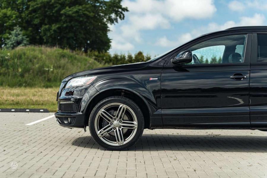 Melns Audi Q7 2013 Klaipėda, ar dzinēja tilpumu 3.00 L un nobraukumu 218 tūkst. km par 10999 €, foto 11 vietnē AUTOMOTO.COM.LV
