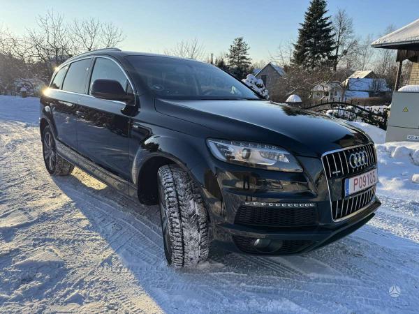 Melns Audi Q7 2013 Kauņa, ar dzinēja tilpumu 2.97 L un nobraukumu 281 tūkst. km par 12200 €, foto 4 vietnē AUTOMOTO.COM.LV
