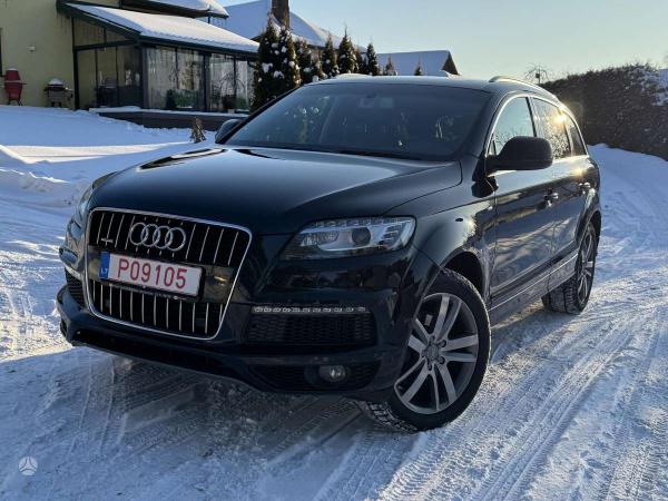 Melns Audi Q7 2013 Kauņa, ar dzinēja tilpumu 2.97 L un nobraukumu 281 tūkst. km par 12200 €, foto 10 vietnē AUTOMOTO.COM.LV