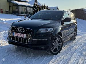 Black Audi Q7 2013 in Kaunas, with an engine capacity of 2.97 L and mileage of 281 thousand km for 12200 €, photo 10 on AUTOMOTO.COM.LV