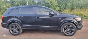 Black Audi Q7 2013 in Vilnius, with an engine capacity of 3.00 L and mileage of 212 thousand km for 7650 €, photo 4 on AUTOMOTO.COM.LV