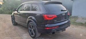 Black Audi Q7 2013 in Vilnius, with an engine capacity of 3.00 L and mileage of 212 thousand km for 7650 €, photo 7 on AUTOMOTO.COM.LV