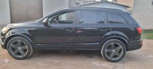 Black Audi Q7 2013 in Vilnius, with an engine capacity of 3.00 L and mileage of 212 thousand km for 7650 €, photo 8 on AUTOMOTO.COM.LV