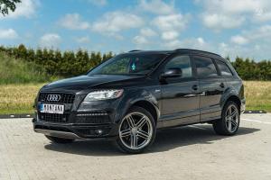 Black Audi Q7 2013 in Klaipeda, with an engine capacity of 3.00 L and mileage of 218 thousand km for 10999 €, photo  on AUTOMOTO.COM.LV