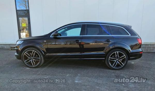 Black Audi Q7 2013 in Viljandi, with an engine capacity of 3.00 L and mileage of 236 thousand km for 14900 €, photo 3 on AUTOMOTO.COM.LV