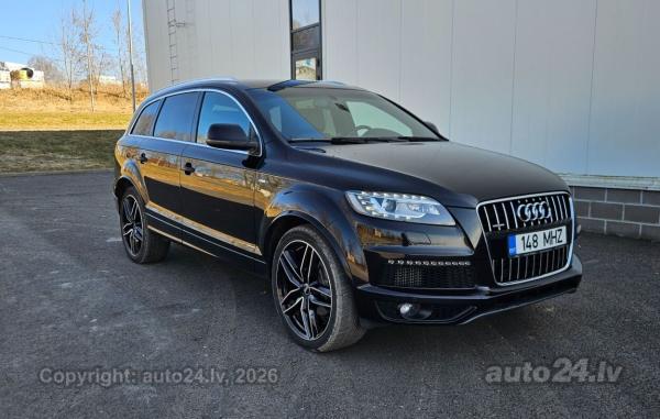 Black Audi Q7 2013 in Viljandi, with an engine capacity of 3.00 L and mileage of 236 thousand km for 14900 €, photo 4 on AUTOMOTO.COM.LV