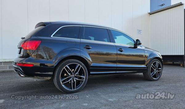 Black Audi Q7 2013 in Viljandi, with an engine capacity of 3.00 L and mileage of 236 thousand km for 14900 €, photo 5 on AUTOMOTO.COM.LV