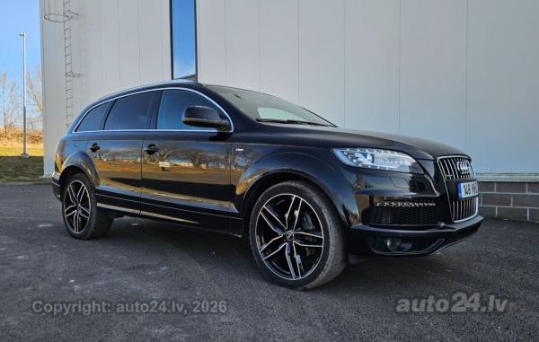 Black Audi Q7 2013 in Viljandi, with an engine capacity of 3.00 L and mileage of 236 thousand km for 14900 €, photo 6 on AUTOMOTO.COM.LV