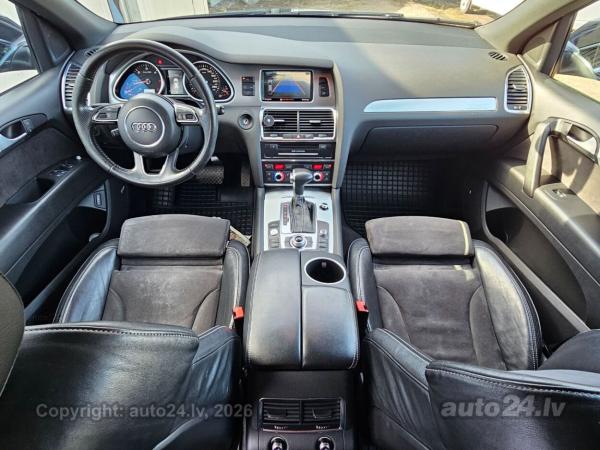 Black Audi Q7 2013 in Viljandi, with an engine capacity of 3.00 L and mileage of 236 thousand km for 14900 €, photo 11 on AUTOMOTO.COM.LV