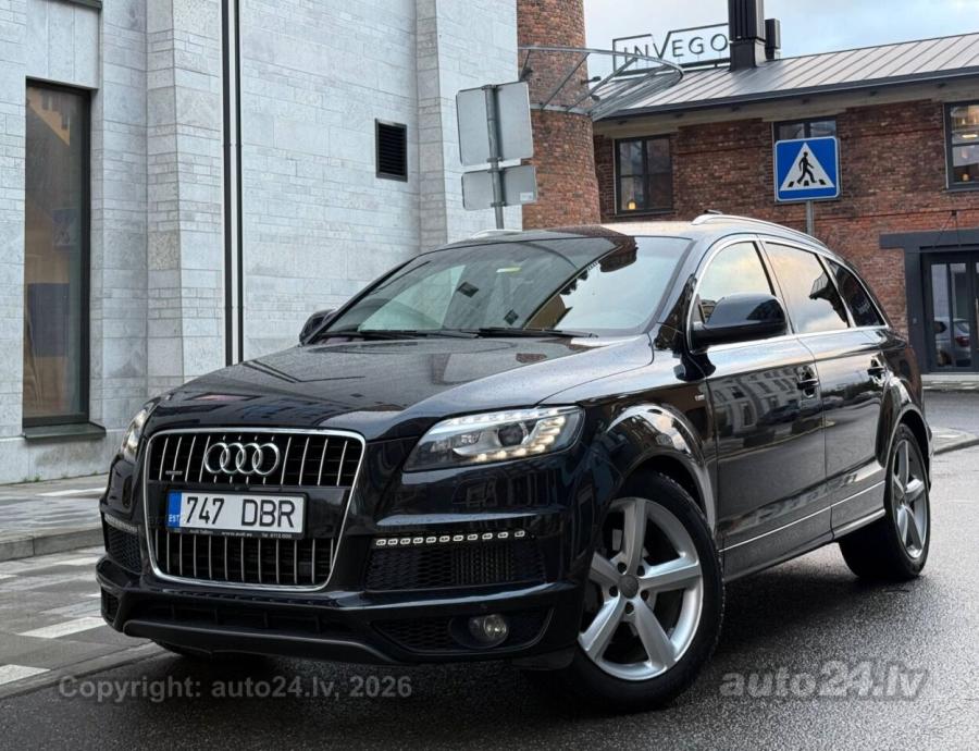 Melns Audi Q7 2013 Tallina, ar dzinēja tilpumu 3.00 L un nobraukumu 254 tūkst. km par 13990 €, foto 2 vietnē AUTOMOTO.COM.LV