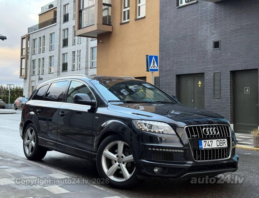 Melns Audi Q7 2013 Tallina, ar dzinēja tilpumu 3.00 L un nobraukumu 254 tūkst. km par 13990 €, foto 8 vietnē AUTOMOTO.COM.LV