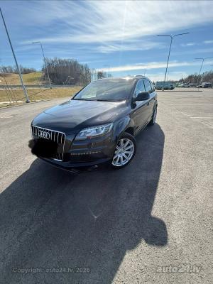 Black Audi Q7 2013 in Tallinn, with an engine capacity of 3.00 L and mileage of 227 thousand km for 14900 €, photo  on AUTOMOTO.COM.LV