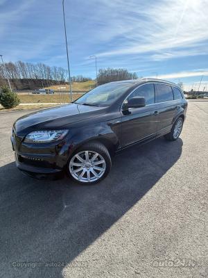 Black Audi Q7 2013 in Tallinn, with an engine capacity of 3.00 L and mileage of 227 thousand km for 14900 €, photo 8 on AUTOMOTO.COM.LV