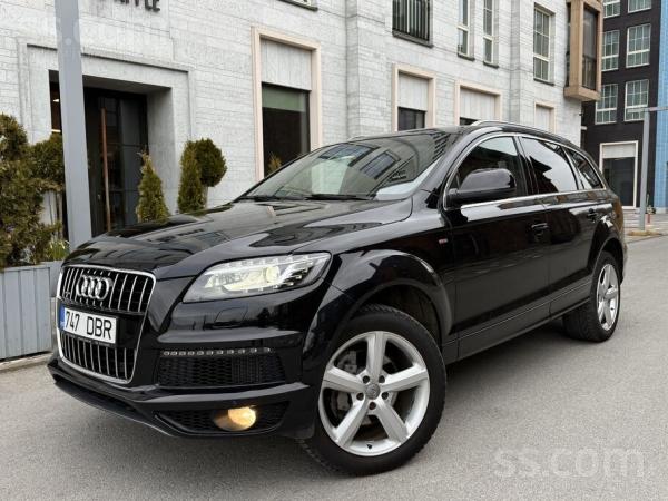 Melns Audi Q7 2013 Tallina, ar dzinēja tilpumu 3.00 L un nobraukumu 254 tūkst. km par 11999 €, foto 1 vietnē AUTOMOTO.COM.LV