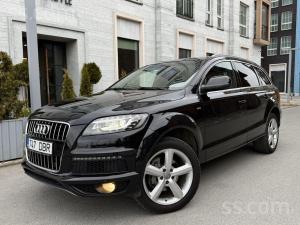 Black Audi Q7 2013 in Tallinn, with an engine capacity of 3.00 L and mileage of 254 thousand km for 11999 €, photo  on AUTOMOTO.COM.LV