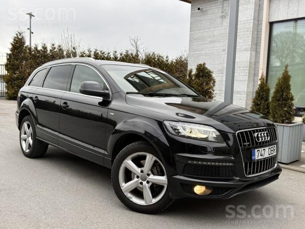 Melns Audi Q7 2013 Tallina, ar dzinēja tilpumu 3.00 L un nobraukumu 254 tūkst. km par 11999 €, foto 4 vietnē AUTOMOTO.COM.LV
