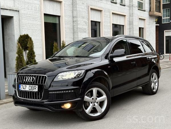 Melns Audi Q7 2013 Tallina, ar dzinēja tilpumu 3.00 L un nobraukumu 254 tūkst. km par 11999 €, foto 6 vietnē AUTOMOTO.COM.LV
