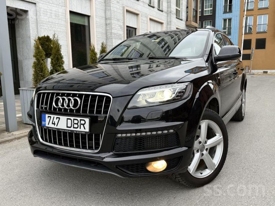 Melns Audi Q7 2013 Tallina, ar dzinēja tilpumu 3.00 L un nobraukumu 254 tūkst. km par 11999 €, foto 9 vietnē AUTOMOTO.COM.LV