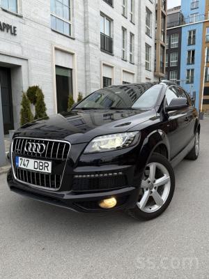 Melns Audi Q7 2013 Tallina, ar dzinēja tilpumu 3.00 L un nobraukumu 254 tūkst. km par 11999 €, foto 10 vietnē AUTOMOTO.COM.LV