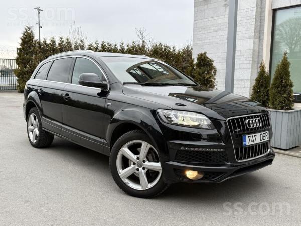 Melns Audi Q7 2013 Tallina, ar dzinēja tilpumu 3.00 L un nobraukumu 254 tūkst. km par 11999 €, foto 10 vietnē AUTOMOTO.COM.LV