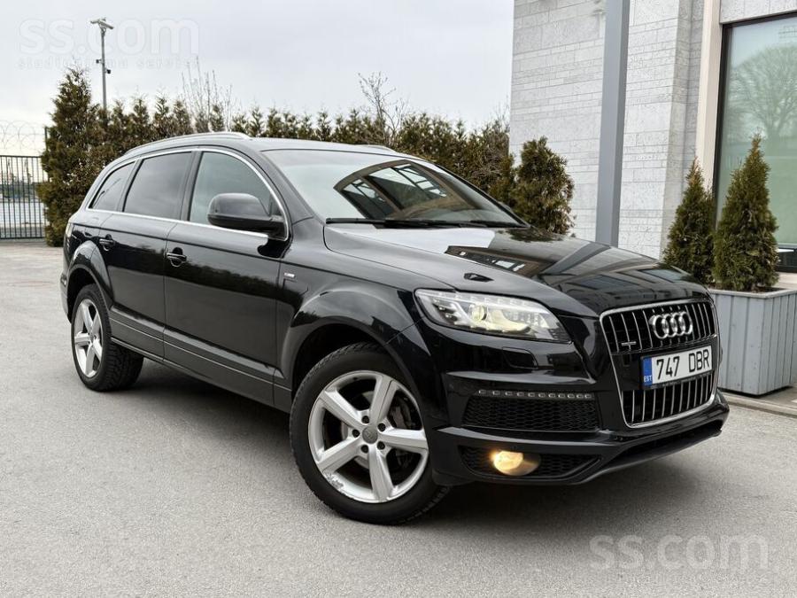Melns Audi Q7 2013 Tallina, ar dzinēja tilpumu 3.00 L un nobraukumu 254 tūkst. km par 11999 €, foto 11 vietnē AUTOMOTO.COM.LV