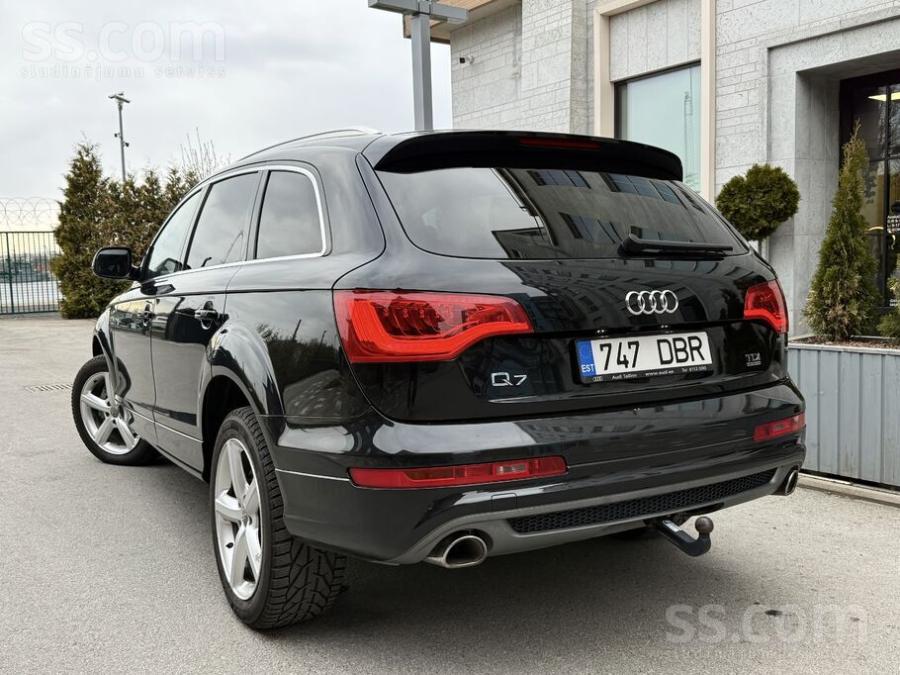 Melns Audi Q7 2013 Tallina, ar dzinēja tilpumu 3.00 L un nobraukumu 254 tūkst. km par 11999 €, foto 13 vietnē AUTOMOTO.COM.LV