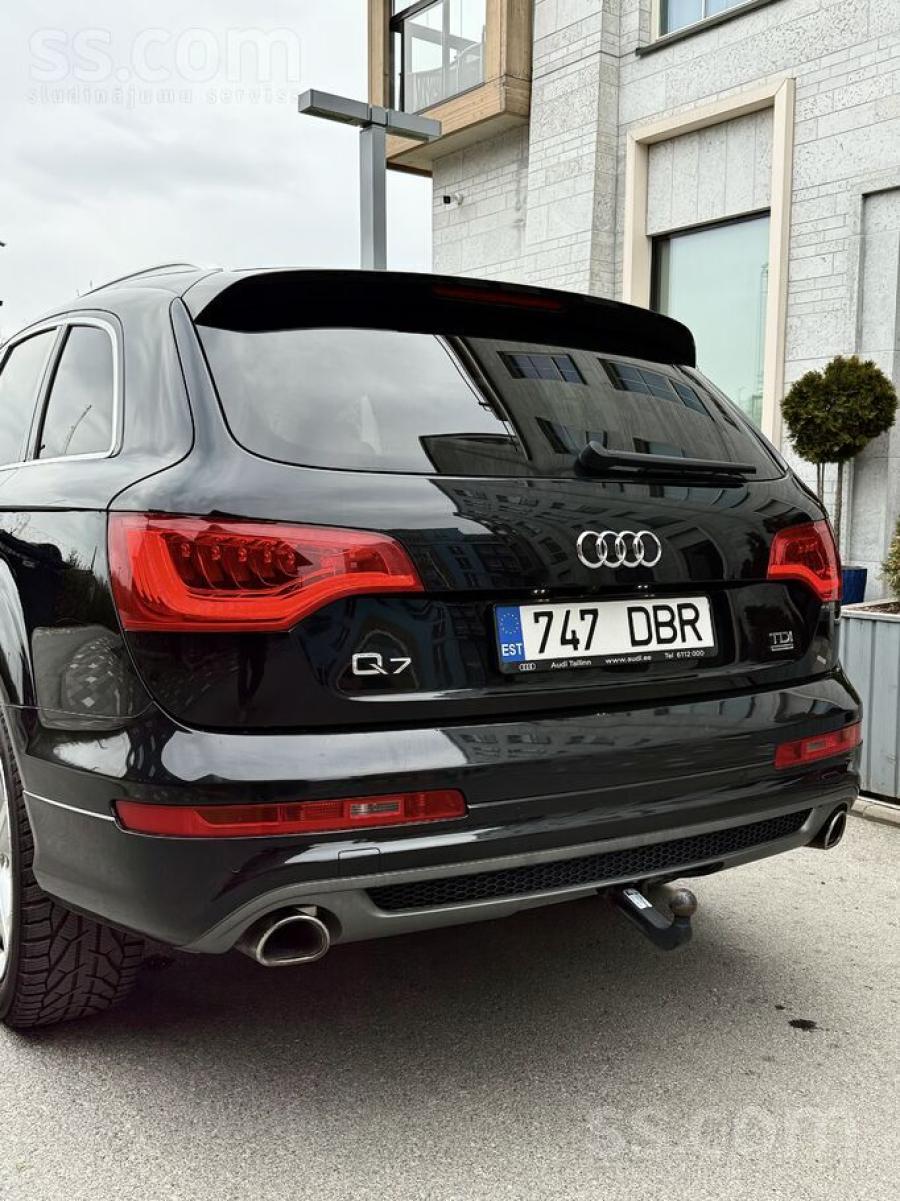 Melns Audi Q7 2013 Tallina, ar dzinēja tilpumu 3.00 L un nobraukumu 254 tūkst. km par 11999 €, foto 15 vietnē AUTOMOTO.COM.LV
