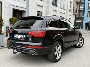 Melns Audi Q7 2013 Tallina, ar dzinēja tilpumu 3.00 L un nobraukumu 254 tūkst. km par 11999 €, foto 16 vietnē AUTOMOTO.COM.LV
