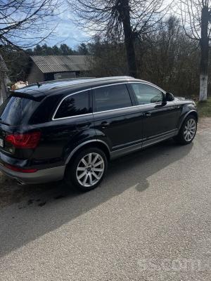 Melns Audi Q7 2013 Daugavpils, ar dzinēja tilpumu 3.00 L un nobraukumu 233 tūkst. km par 13999 €, foto 5 vietnē AUTOMOTO.COM.LV
