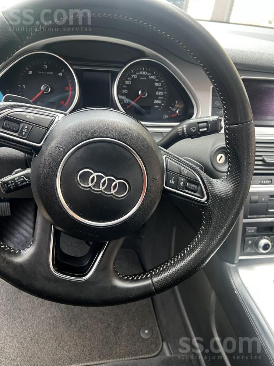 Melns Audi Q7 2013 Daugavpils, ar dzinēja tilpumu 3.00 L un nobraukumu 233 tūkst. km par 13999 €, foto 12 vietnē AUTOMOTO.COM.LV