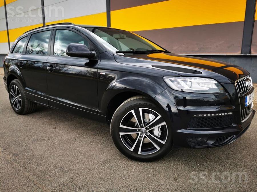 Melns Audi Q7 2013 Rīga, ar dzinēja tilpumu 3.00 L un nobraukumu 260 tūkst. km par 10850 €, foto 8 vietnē AUTOMOTO.COM.LV