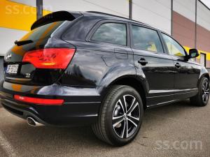 Melns Audi Q7 2013 Rīga, ar dzinēja tilpumu 3.00 L un nobraukumu 260 tūkst. km par 10850 €, foto 10 vietnē AUTOMOTO.COM.LV