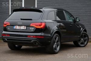 Black Audi Q7 2013 in Tukums, with an engine capacity of 3.00 L and mileage of 248 thousand km for 13490 €, photo 4 on AUTOMOTO.COM.LV