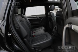Black Audi Q7 2013 in Tukums, with an engine capacity of 3.00 L and mileage of 248 thousand km for 13490 €, photo 12 on AUTOMOTO.COM.LV