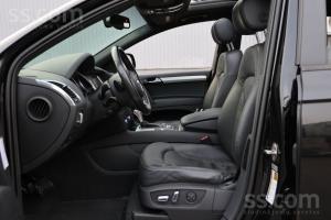 Black Audi Q7 2013 in Tukums, with an engine capacity of 3.00 L and mileage of 248 thousand km for 13490 €, photo 16 on AUTOMOTO.COM.LV