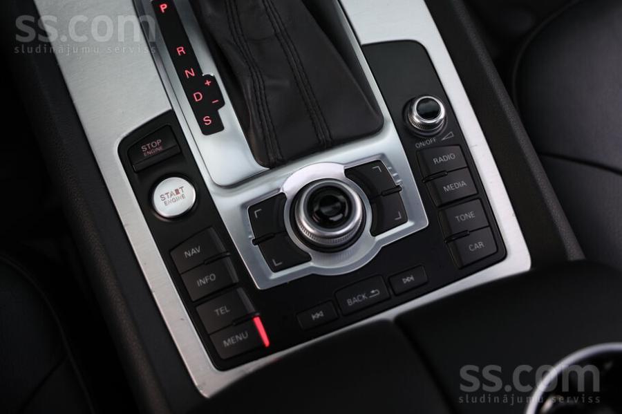 Black Audi Q7 2013 in Tukums, with an engine capacity of 3.00 L and mileage of 248 thousand km for 13490 €, photo 27 on AUTOMOTO.COM.LV
