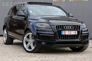 Black Audi Q7 2013 in Tukums, with an engine capacity of 3.00 L and mileage of 265 thousand km for 14800 €, photo  on AUTOMOTO.COM.LV