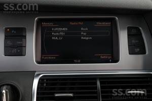Черный Ауди Ку 7 2013 в Тукумс, объемом двигателя 3.00 л и пробегом 265 тыс. км за 14800 €, фото 21 на AUTOMOTO.COM.LV