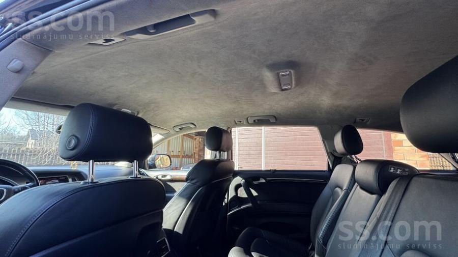 Melns Audi Q7 2013 Dobele, ar dzinēja tilpumu 4.20 L un nobraukumu 340 tūkst. km par 13112 €, foto 10 vietnē AUTOMOTO.COM.LV