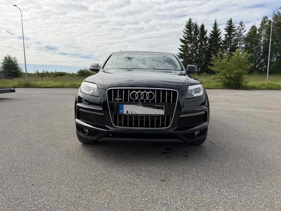 Melns Audi Q7 2013 Telšiai, ar dzinēja tilpumu 3.00 L un nobraukumu 246 tūkst. km par 12700 €, foto 1 vietnē AUTOMOTO.COM.LV